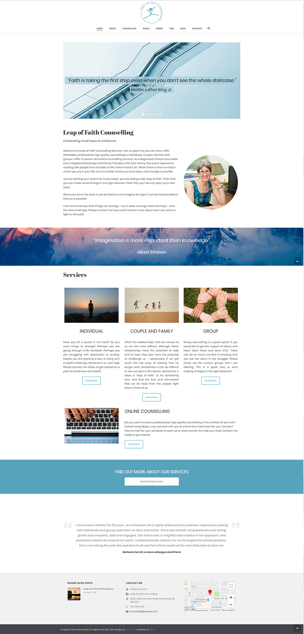 Leap of Faith Counselling - ACCISS